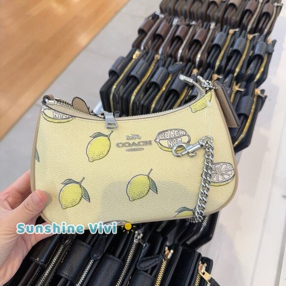 Coach | Bags | Nwt Coach Teri Mini Crossbody Bag In Signature Canvas ...